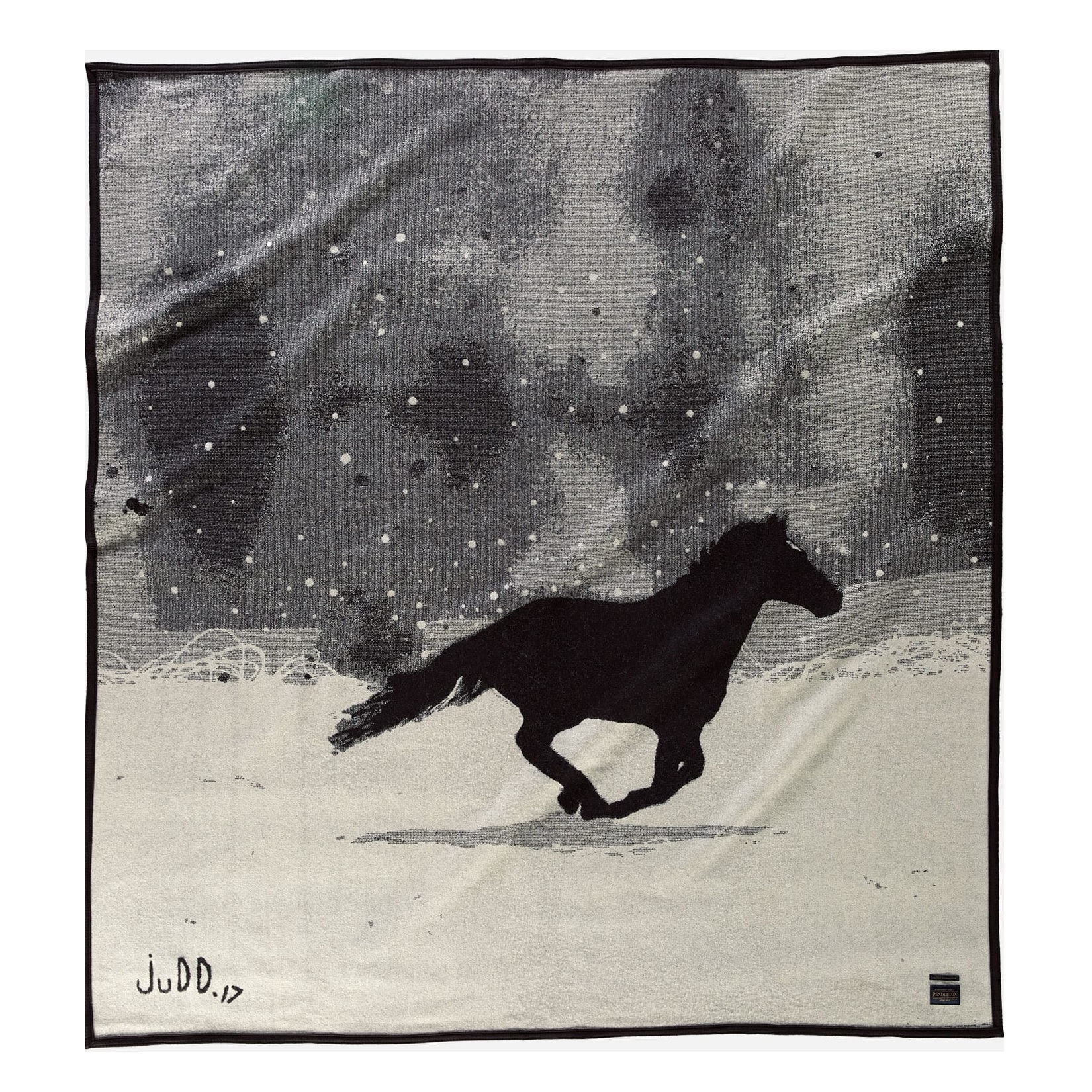Pendleton A Horse Called Paint Blanket - White/Grey | Berings