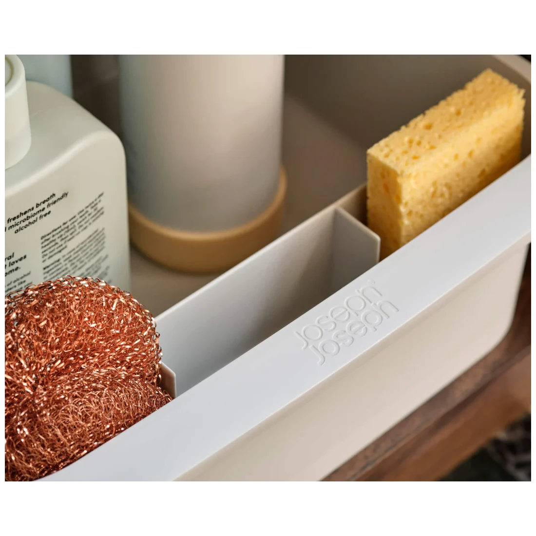 Joseph Joseph CupboardStore Large Easy-Access Storage Caddy - Stone ...