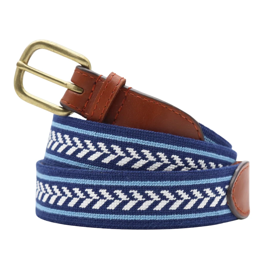 Smathers & Branson Camden Stripe Belt | Berings